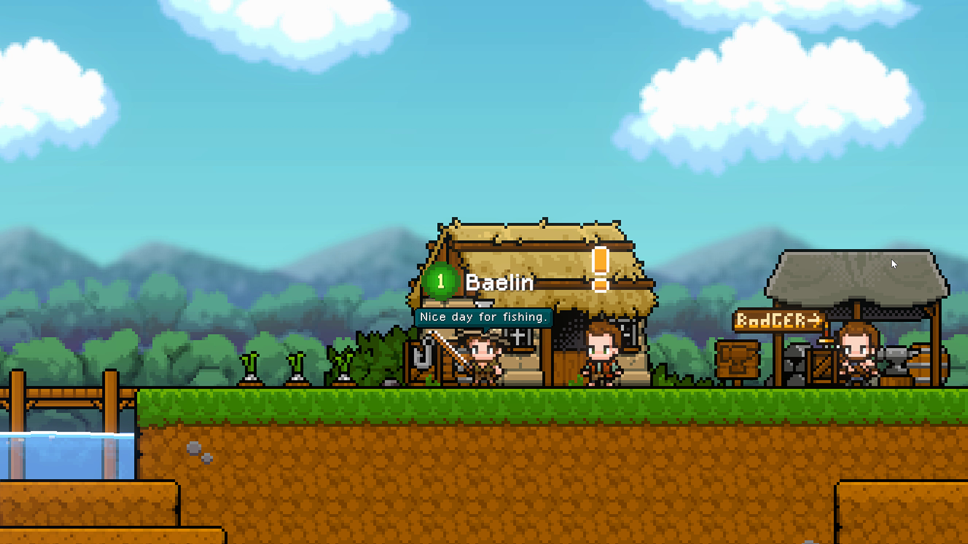 Epic NPC Man Nice Day for Fishing